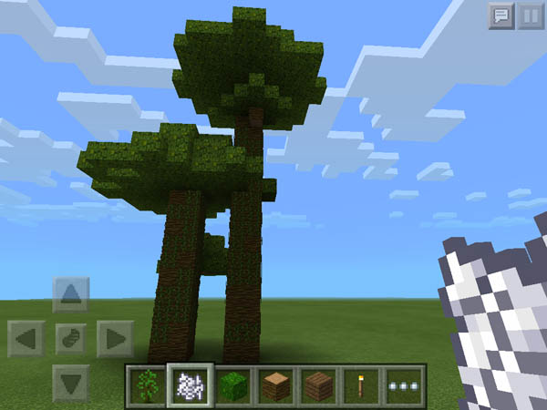 Jungle Tree Minecraft Pe