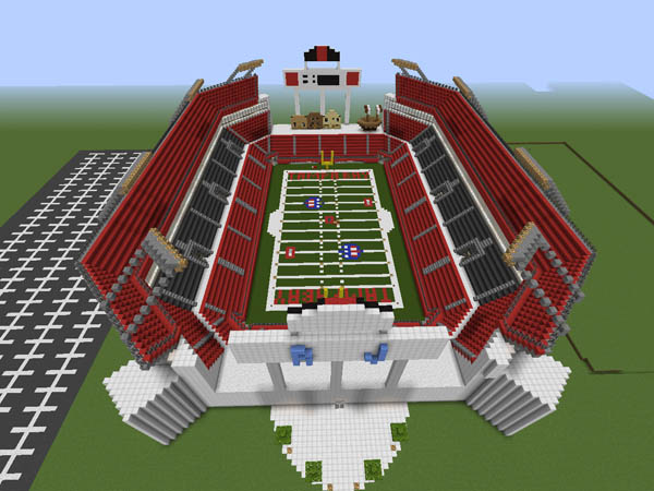 Guidecraft » Raymond James Stadium in Minecraft